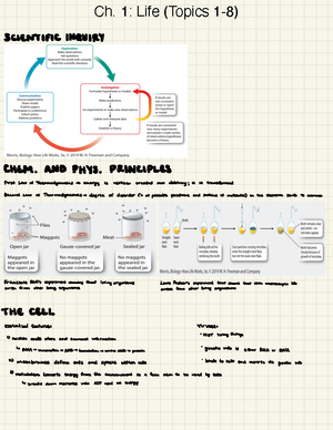 Ch 2: Molecules of Life (Topics 9-12) - Ch. 2: The Molecules of Life ...