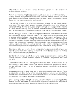 Assessment 1 - DONE - Scenario 1: "In the rapidly evolving landscape of ...