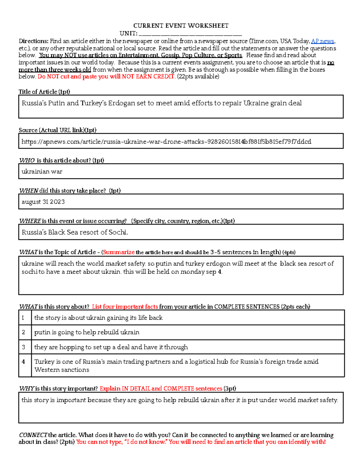 Copy Of Current Event Worksheet CURRENT EVENT WORKSHEET UNIT copy-of-current-event-worksheet-current-event-worksheet-unit