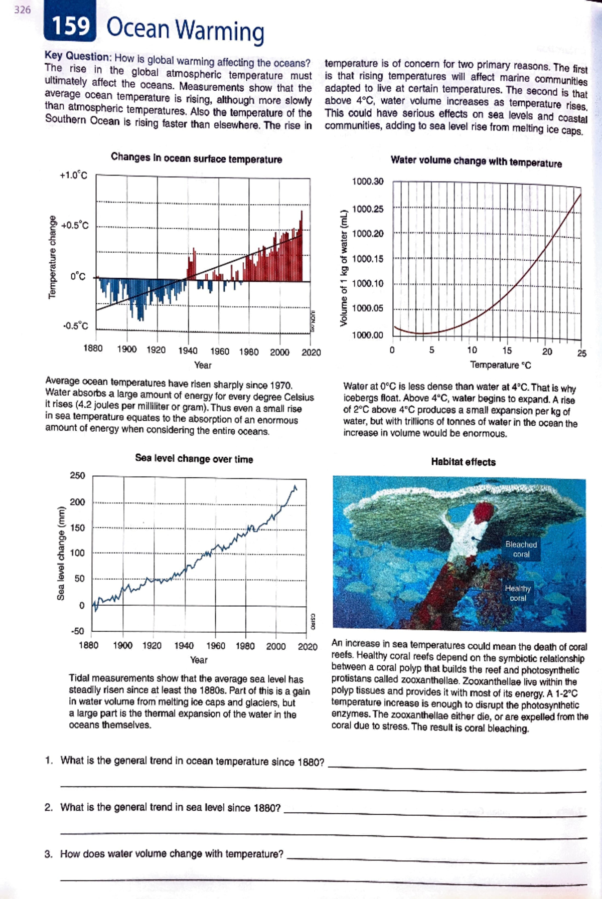 Ocean Warming - wksht - 326 Im OceanWarming KeyQ~est ~on: How is global ...