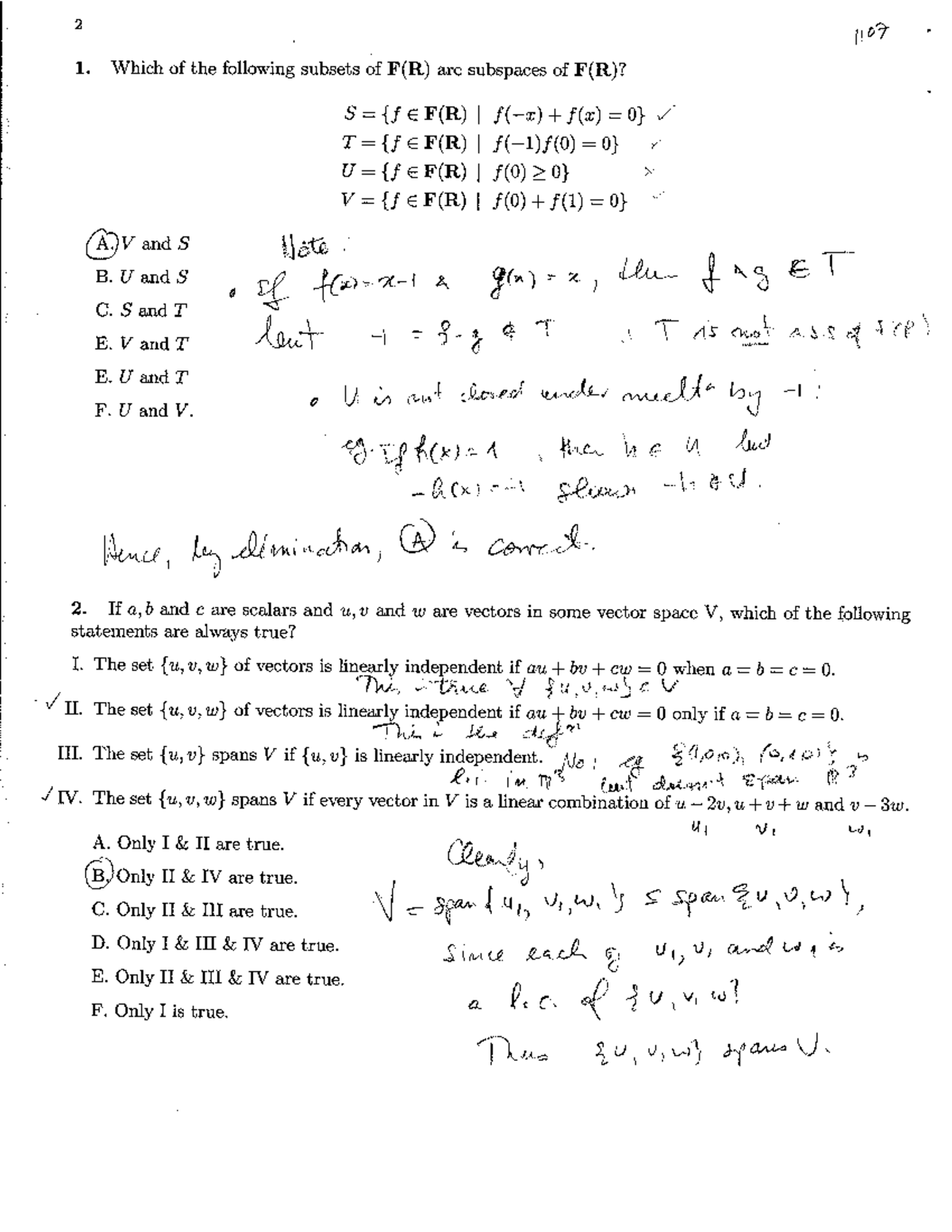 QUIZ 1 10 September 2014, questions and answers - MAT1341 - Studocu