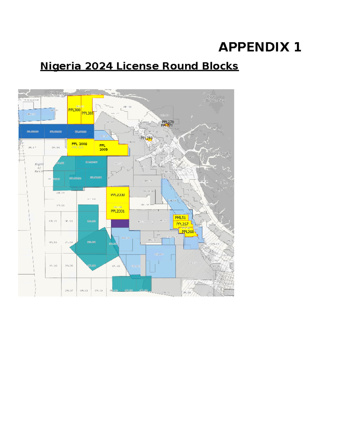 2024 License Round Blocks map - MSc Agricbusiness - Nigeria 2024 ...
