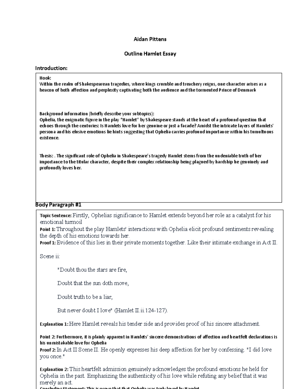 Outline Hamlet Essay 2.docx - Recovered - Compatibility Mode 2 - Aidan ...