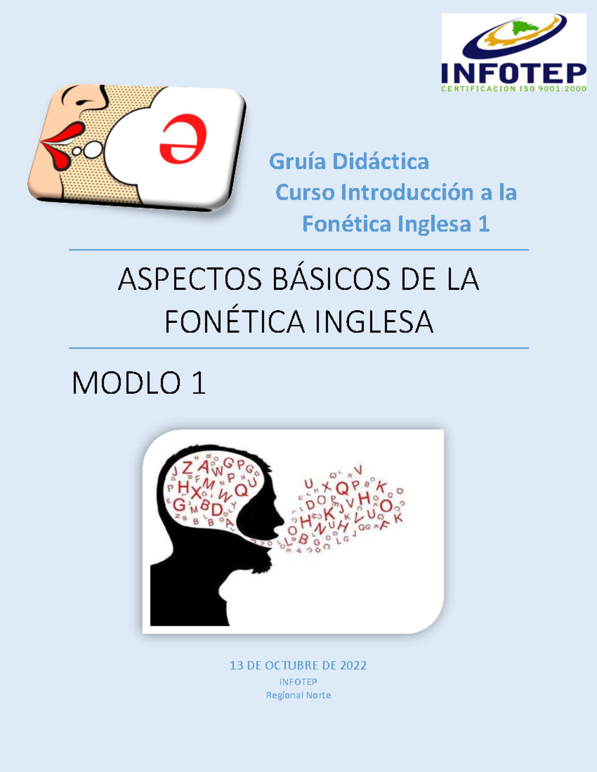 Guia Module 1 - Thisz for reading - Gruía Didáctica Curso Introducción ...
