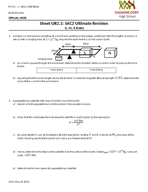 3A - just work - Name: Class: 3A Is Earth’s gravitational field ...