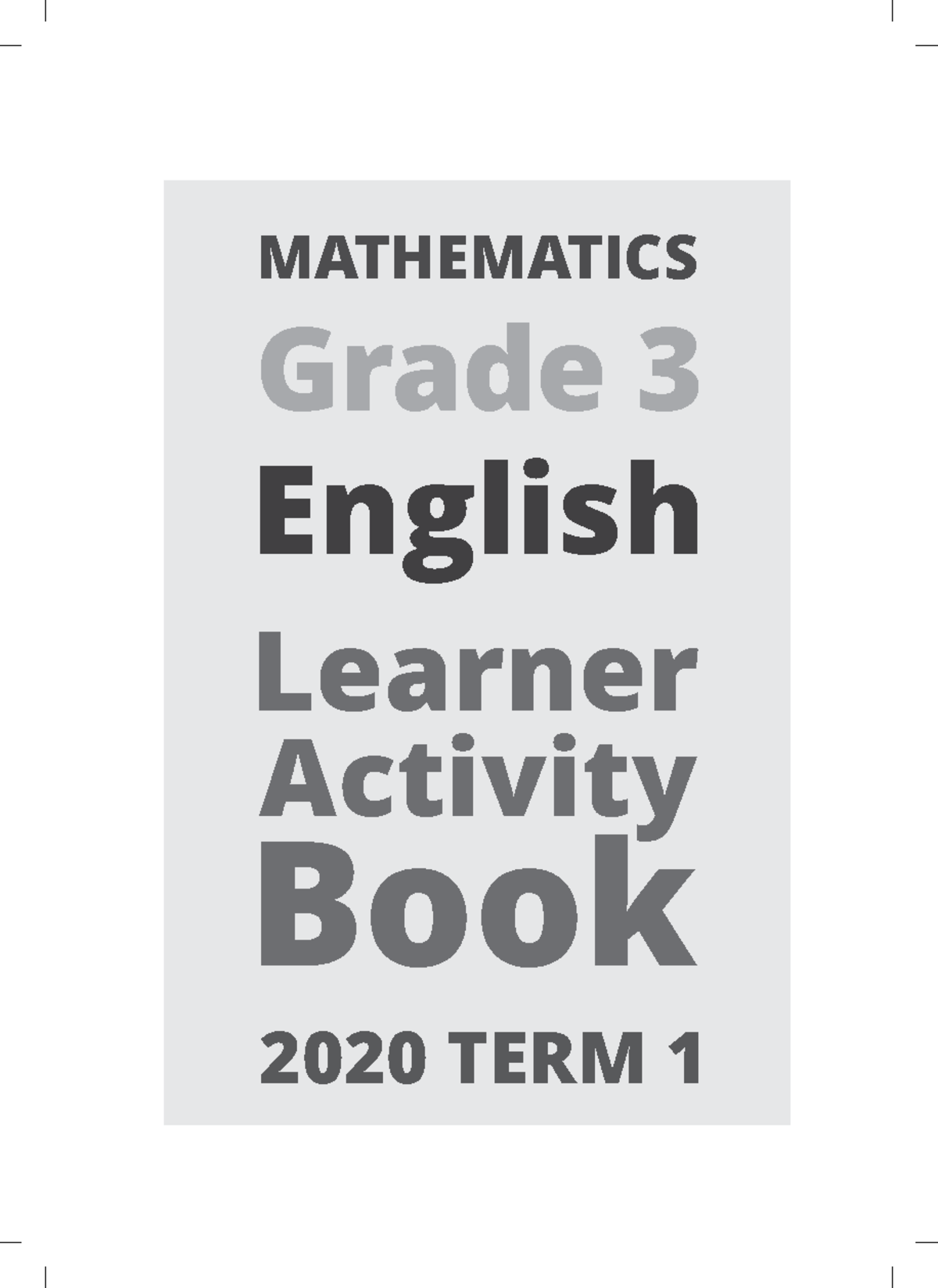 Gr 3 term 1 2020 tmu maths lab english - MATHEMATICS 2020 TERM 1 ...