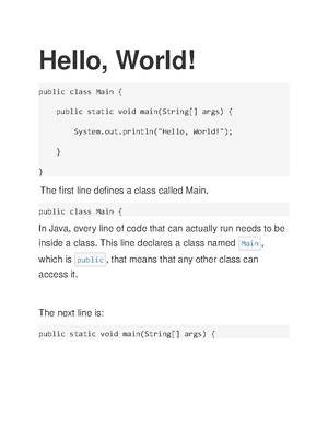 CS304-Final-Subjective - CS304- Object Oriented Programming LATEST ...