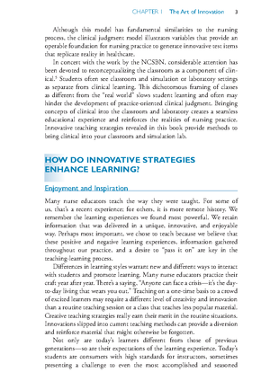 Strategies for the nurse educator (209969) - 6 Creative Teaching Strategies for the Nurse ...