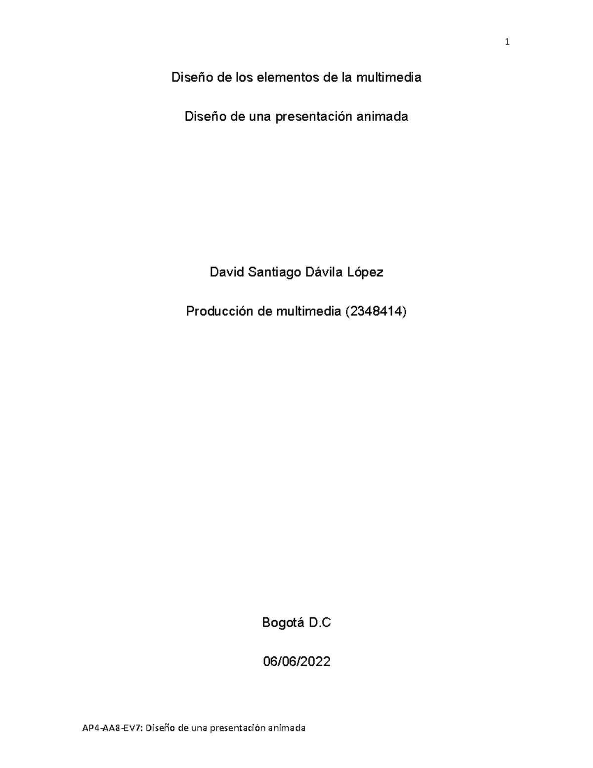 AP4-AA8-EV7 - ap4-aa8-ev7 diseño de una presentacion animada - Diseño ...