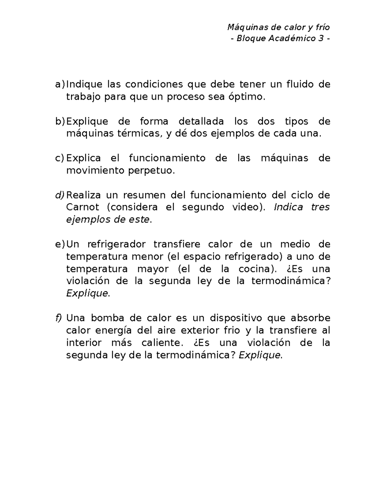 Máquinas de calor y frío descargable - Máquinas de calor y frío ...