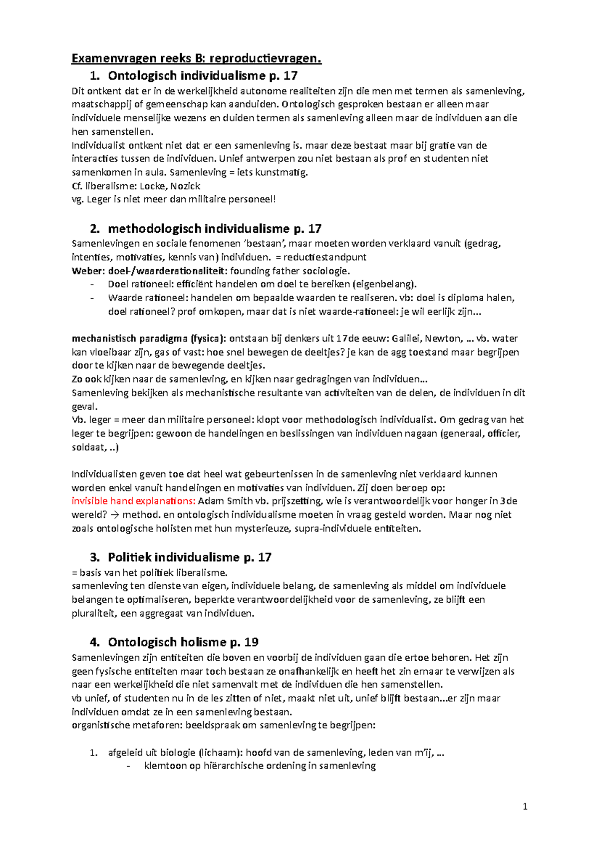 Reproductievragen soc. en pol. filosofie - Sociale en politieke ...