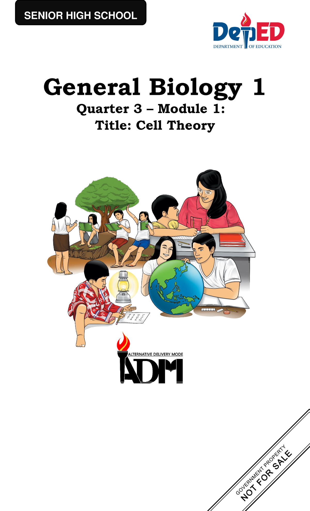 Cell theory M 1 - General Biology 1 Quarter 3 – Module 1: Title: Cell ...