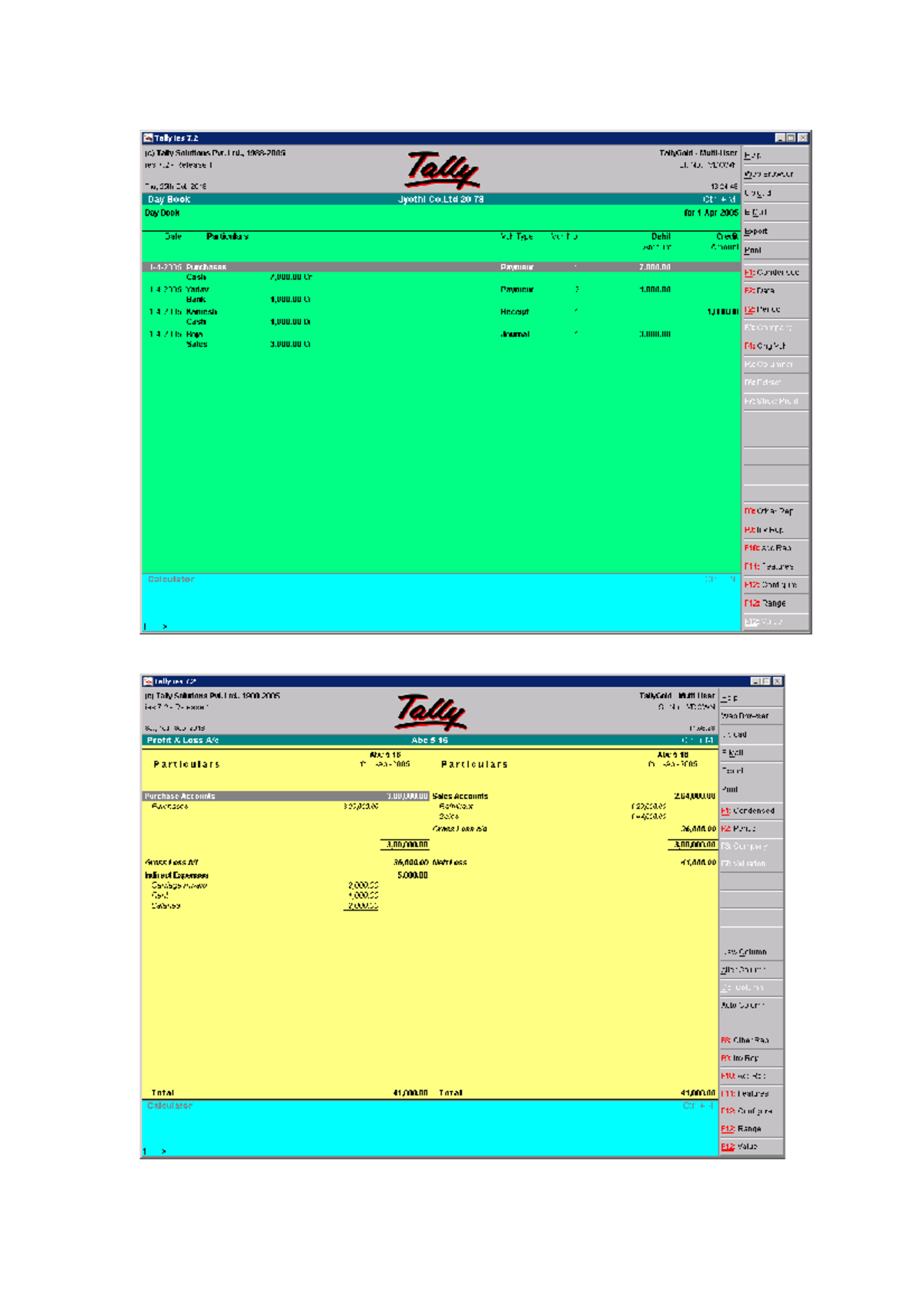 Tally pics - nbjb - Bachelor of computer application - Studocu