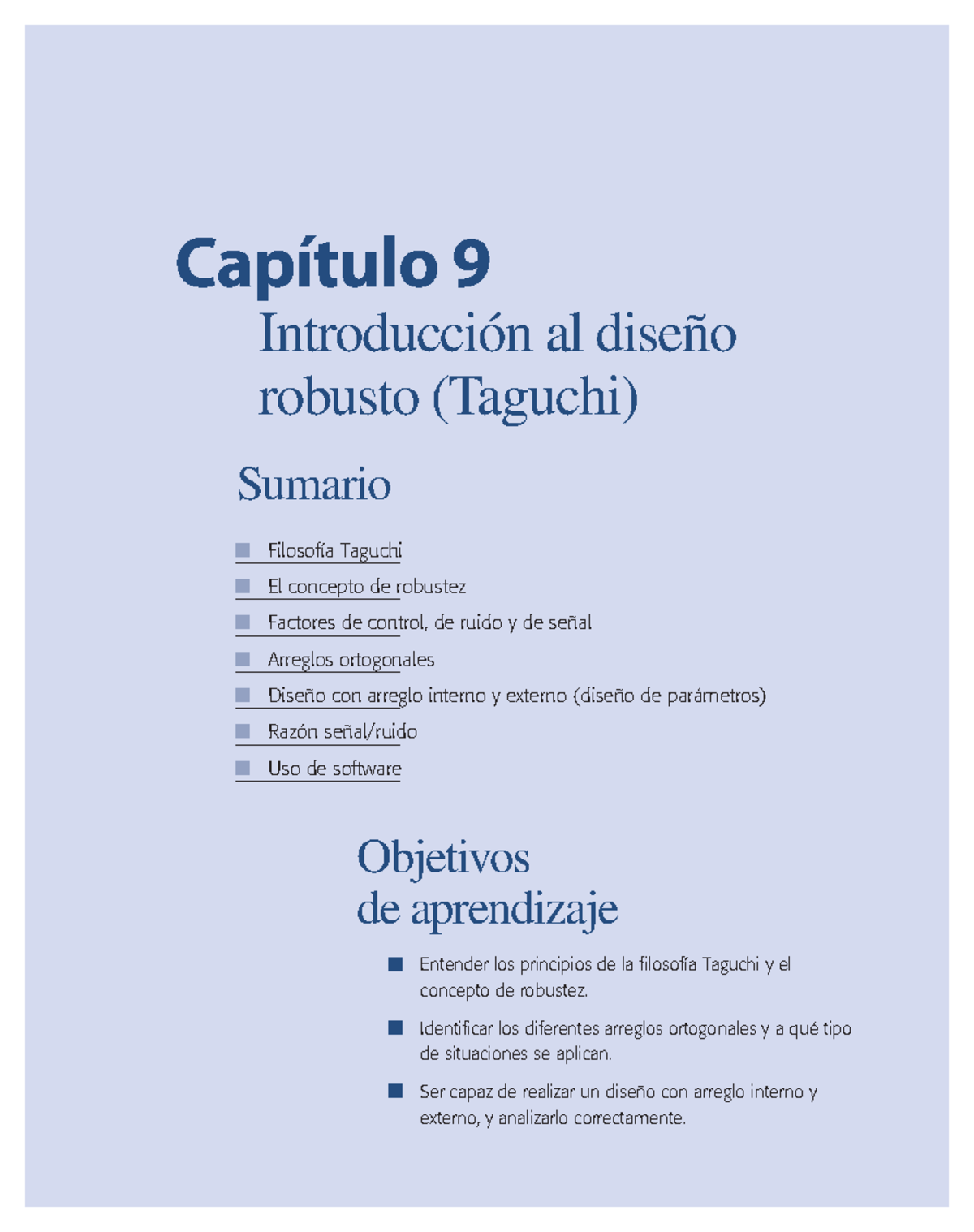 Analisis y Diseno de Experimentos 2edi Gutierrez removed - Capítulo 9 Introducción al diseño ...
