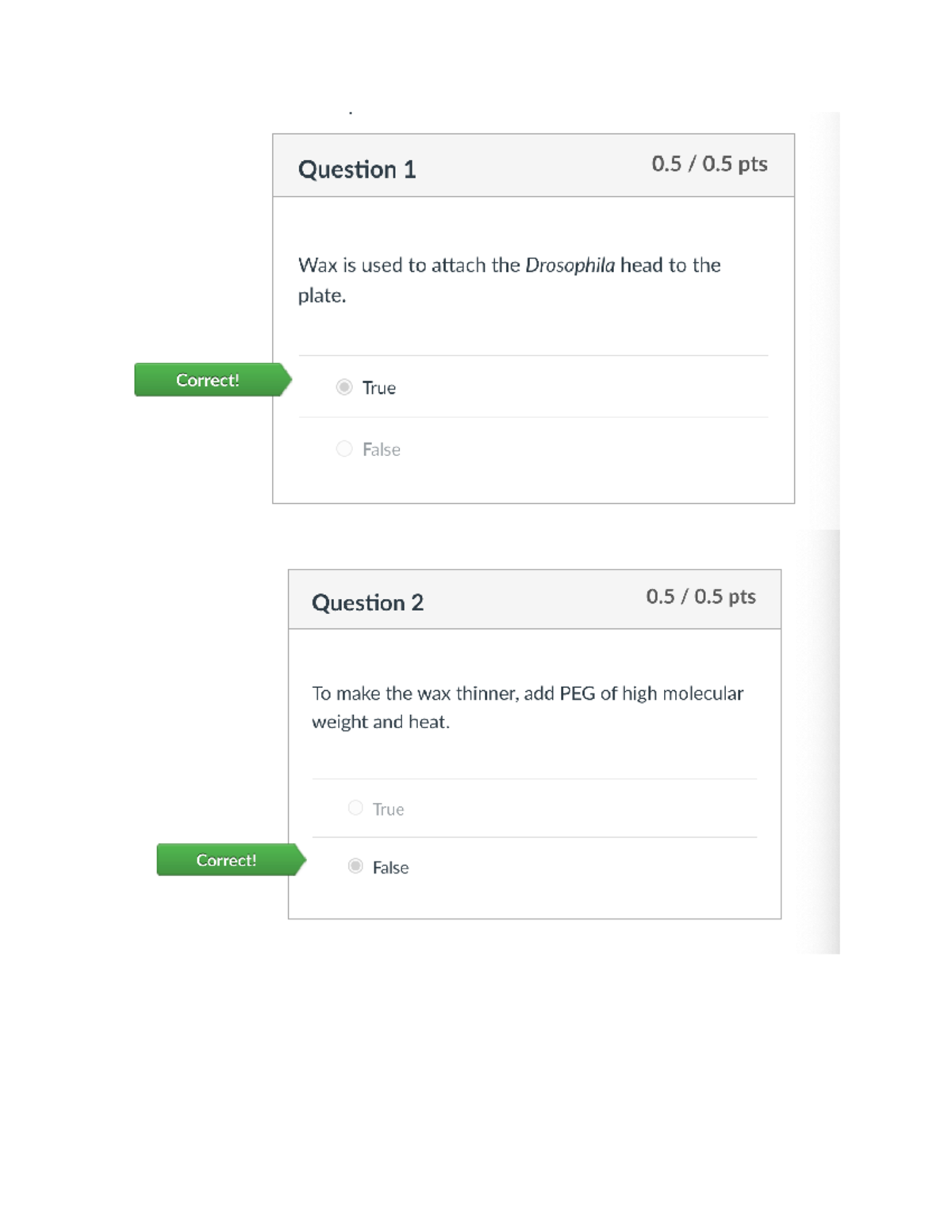 Quiz on ERG techniques - BIOL: 3656 - Studocu