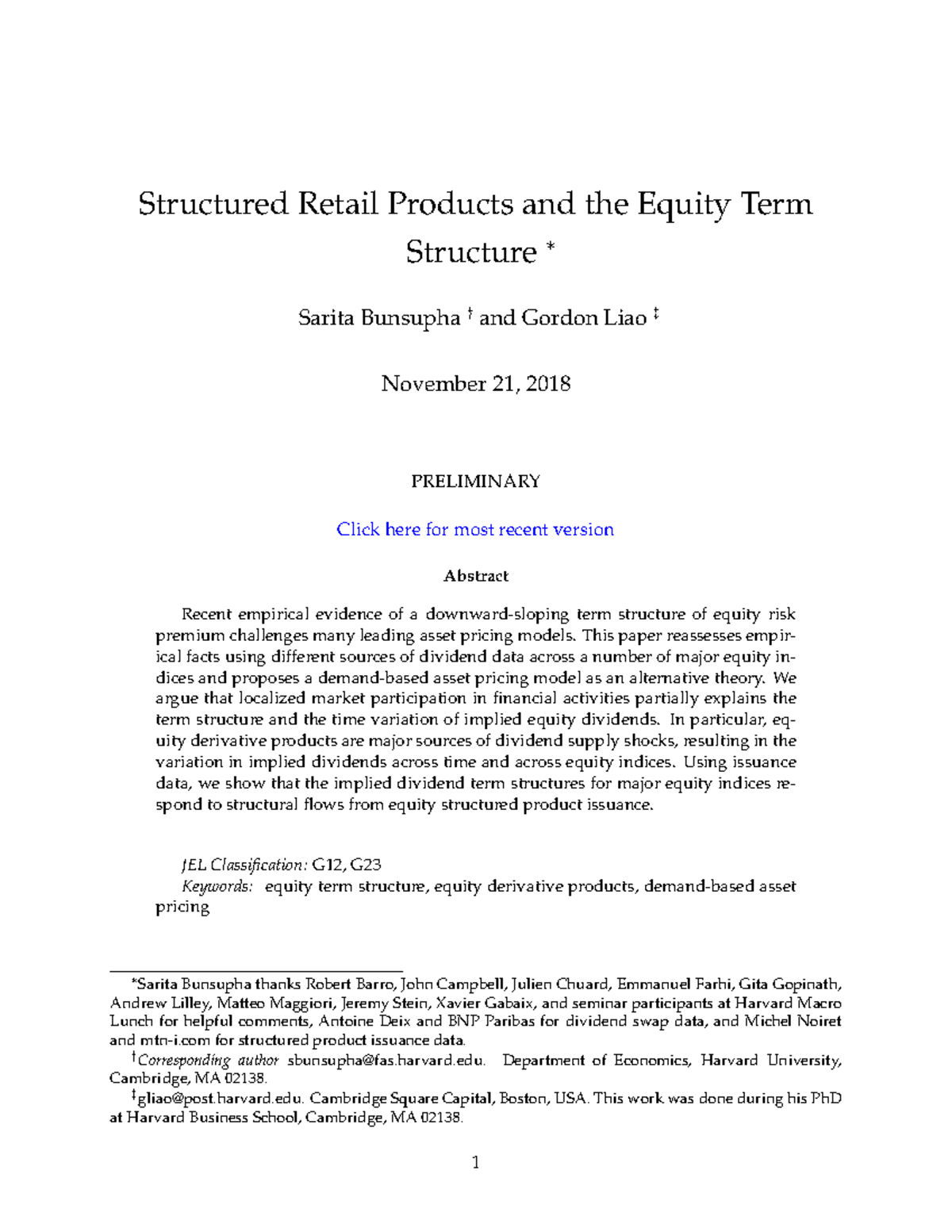 Srpanddiv - Structured Retail Products and the Equity Term Structure ...