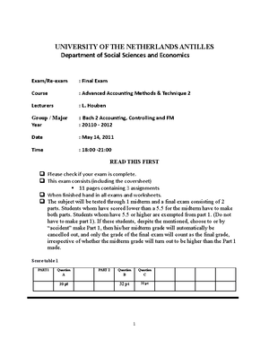 Shein invoice PDF inleveren voor de vaakdocent - Advanced Financial ...