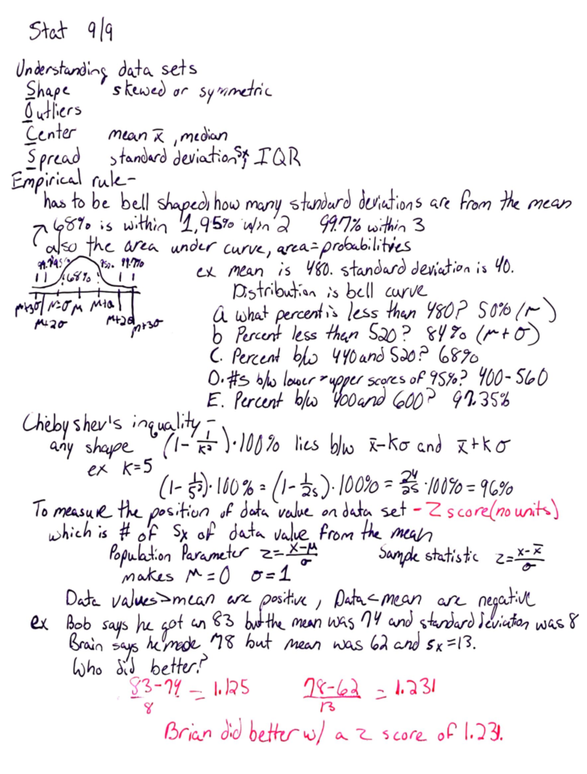 Stat 9-9 - understanding data sets - Stat 9/ Understanding data sets ...