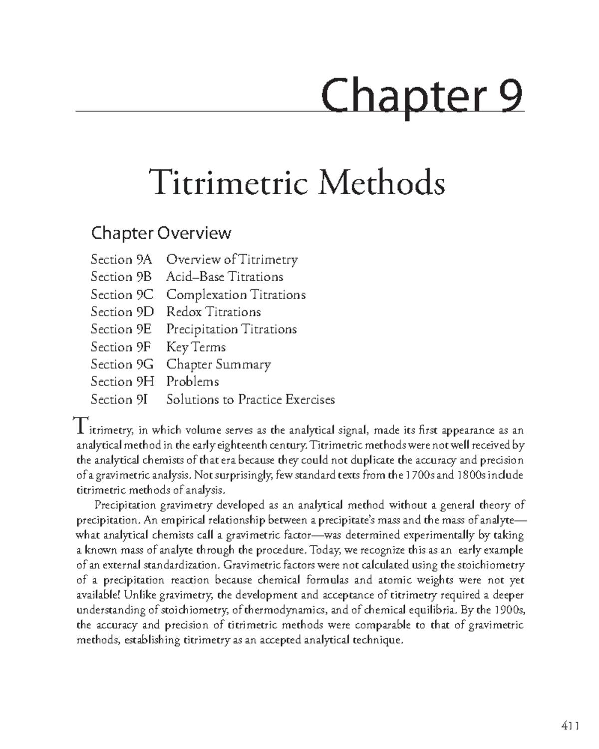 David Harvey Chapter 9 - for reader - 411 Chapter 9 Titrimetric Methods ...