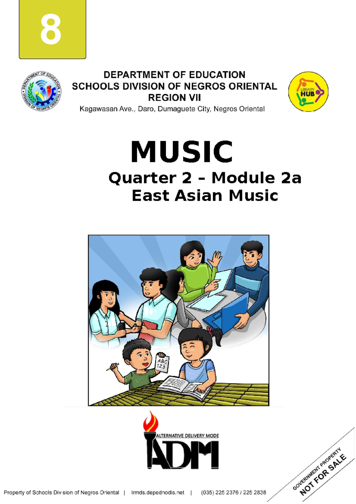 Music 8 2Q 2a - 8 MUSIC Quarter 2 – Module 2a East Asian Music MAPEH ...