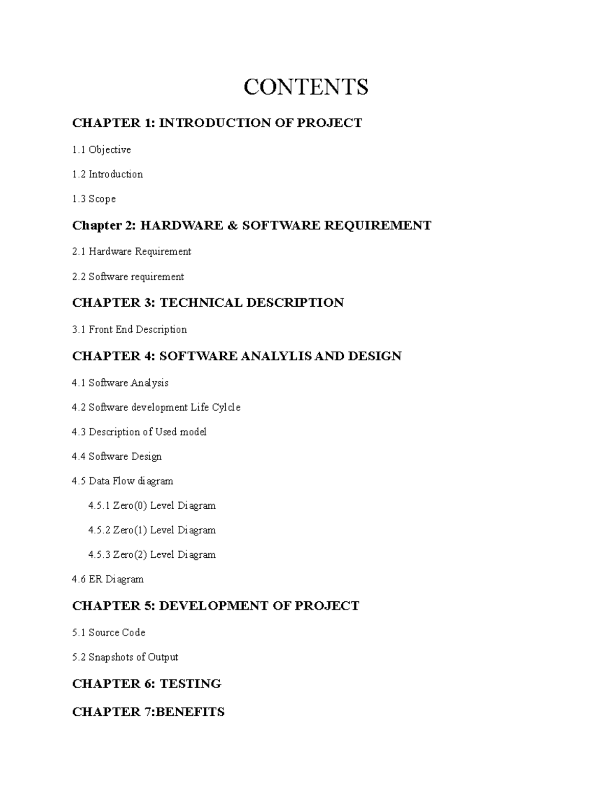 Studentmspy - Summary Masters Of Computer Application - CONTENTS CHAPTER 1: INTRODUCTION OF ...