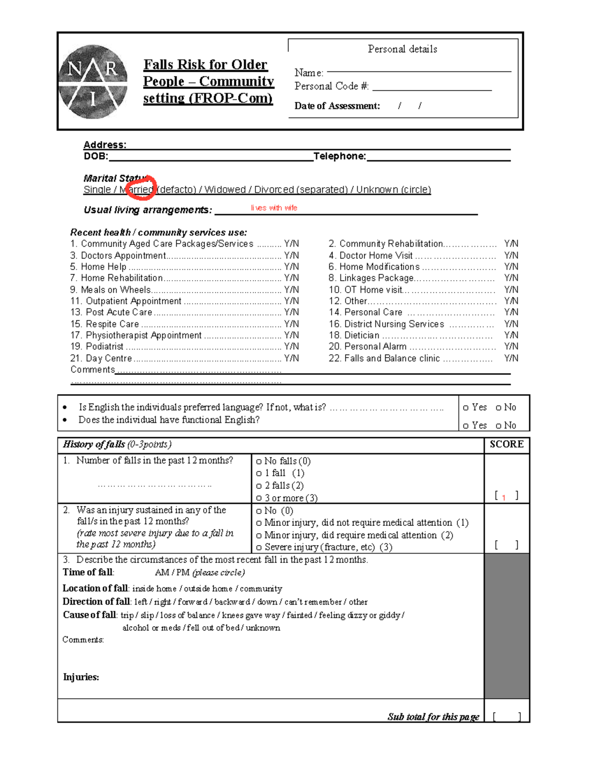 FROP-Com (1) - - Studocu