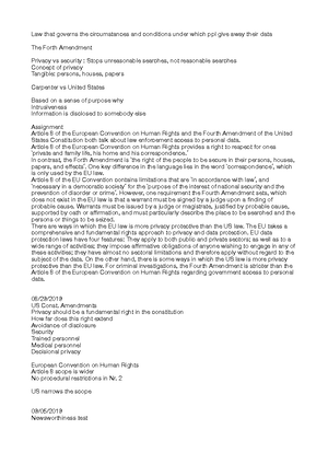 Coppa and the OECD Principles Essay - COPPA and the OECD I. Principles ...