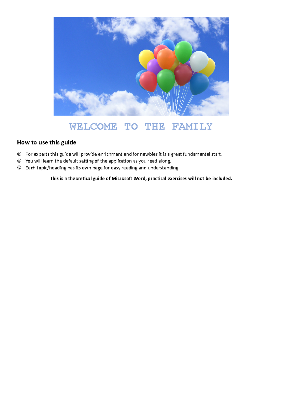 Microsoft Word notes detailed guide. Learn about the fundamentals and ...
