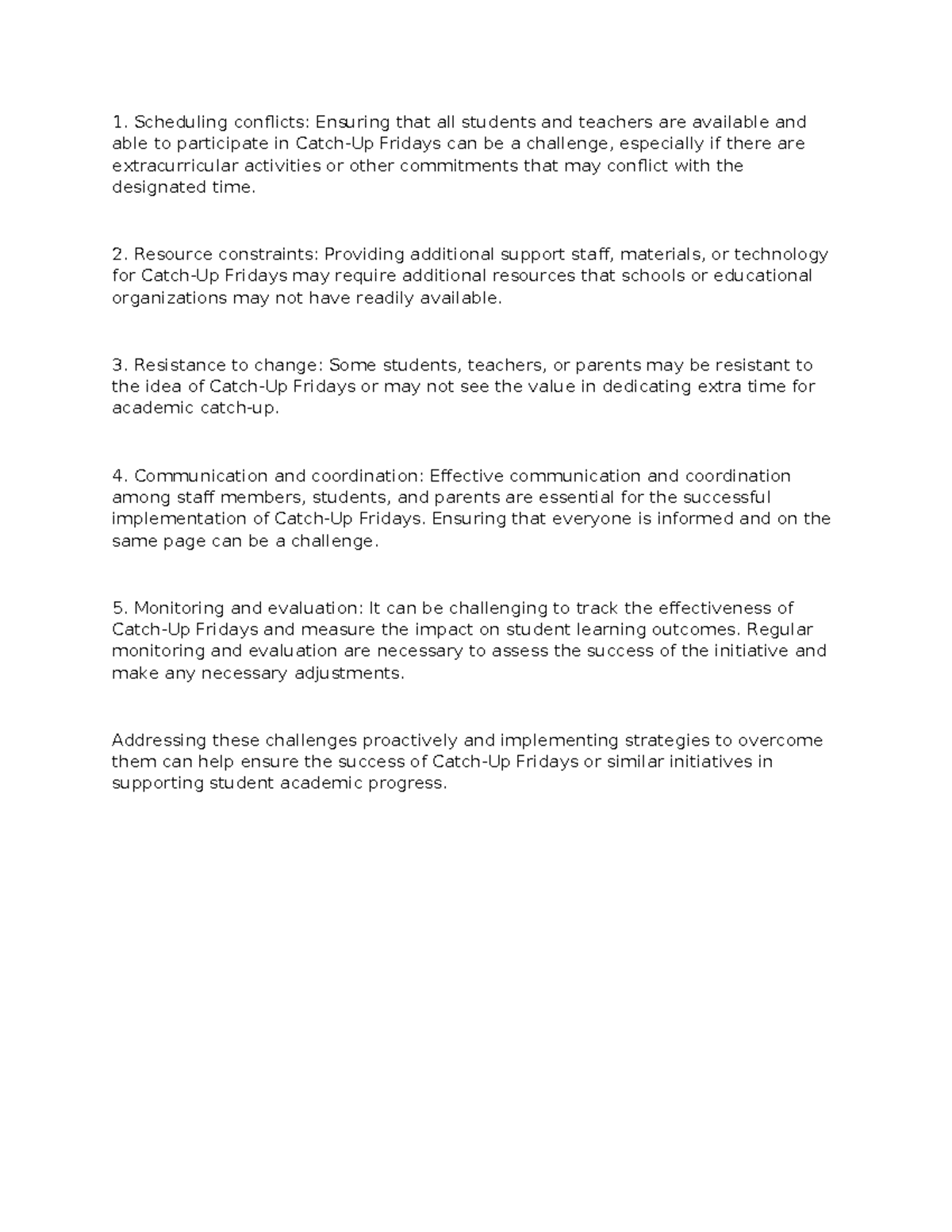 1 - lecture - Scheduling conflicts: Ensuring that all students and ...