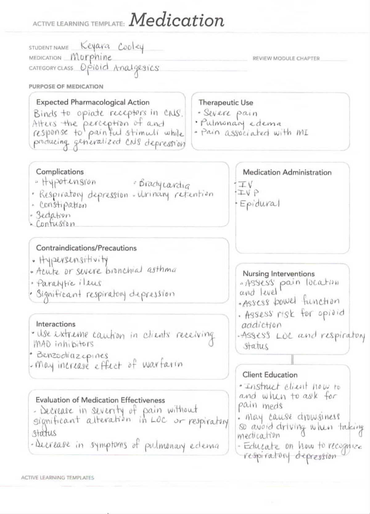 ATI Perfusion Template 3 - NURN 236 - Studocu