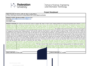 Assessment #7 - Project Write Up - ITECH 7415 – MTECH PROJECT Project ...