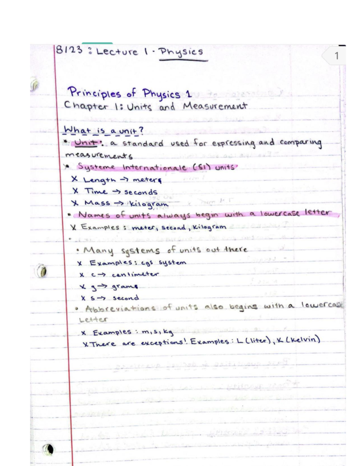 Intro notes physic - PHYS 151 - Studocu