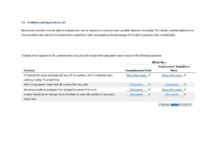 [Solved] The following table contains US employment information ...