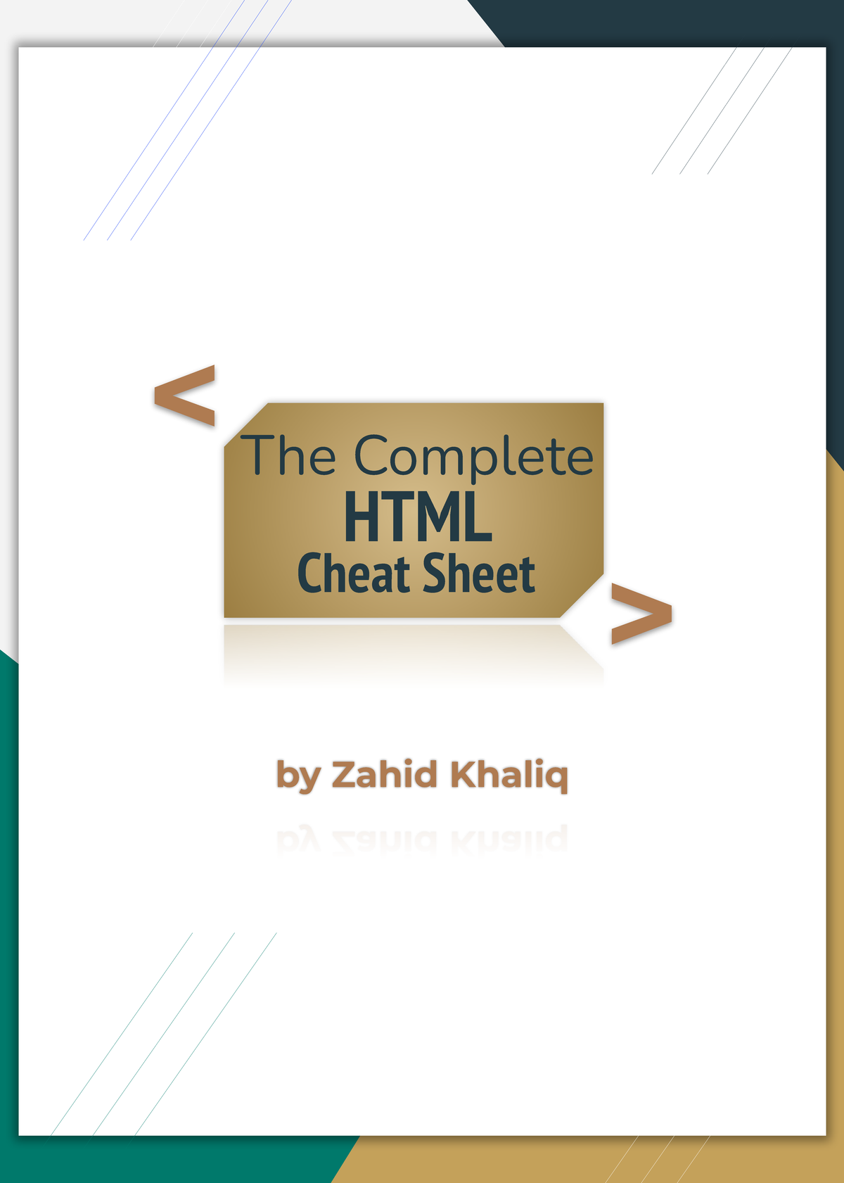 HTML cheat sheet - Summary BCA-1003 Computer Skills - by Zahid Khaliq ...