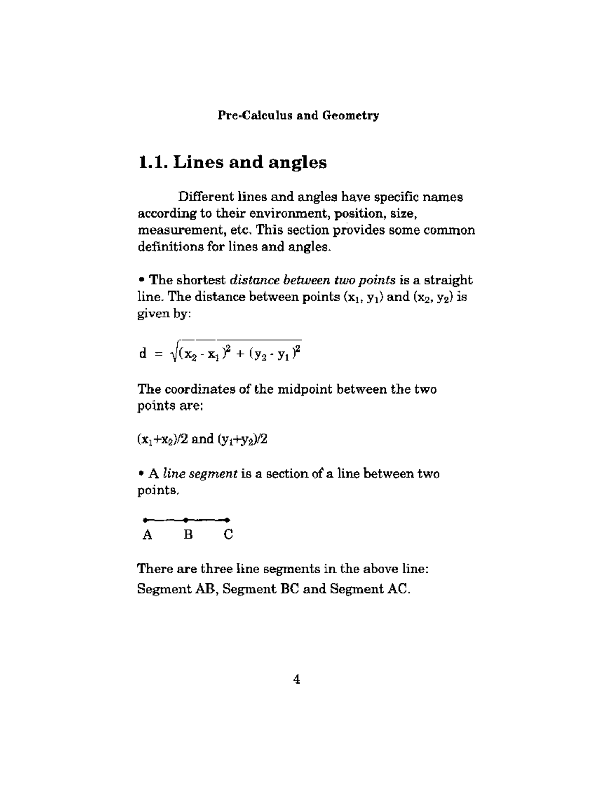 Eng Math 1 - Lines and Angles - Engineering Mathematics - Studocu