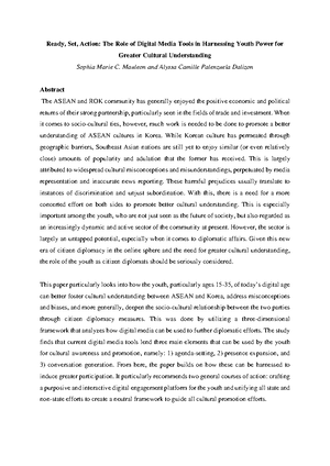 Application Form Yseali Academic Fellowship - APPLICATION FORM YSEALI ...