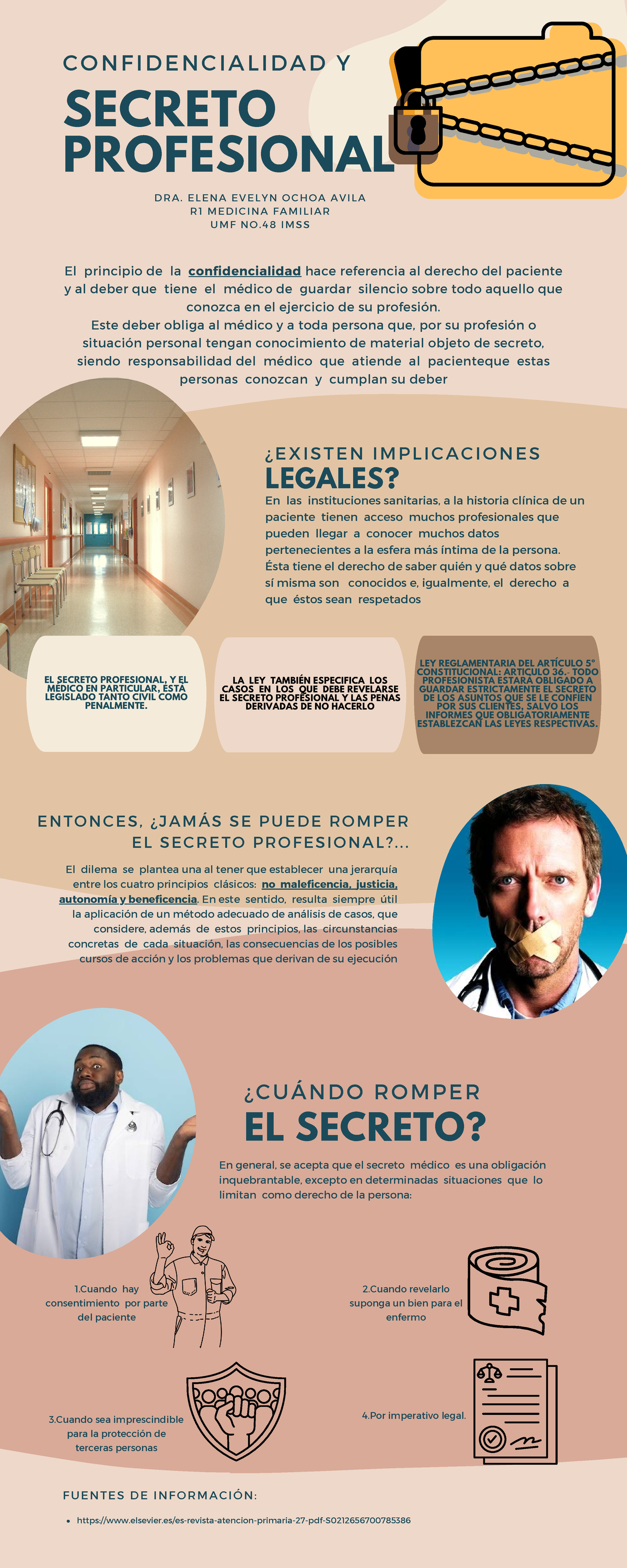 Confidencialidad y secreto profesional médicos - EL SECRETO PROFESIONAL, Y EL MÉDICO EN ...
