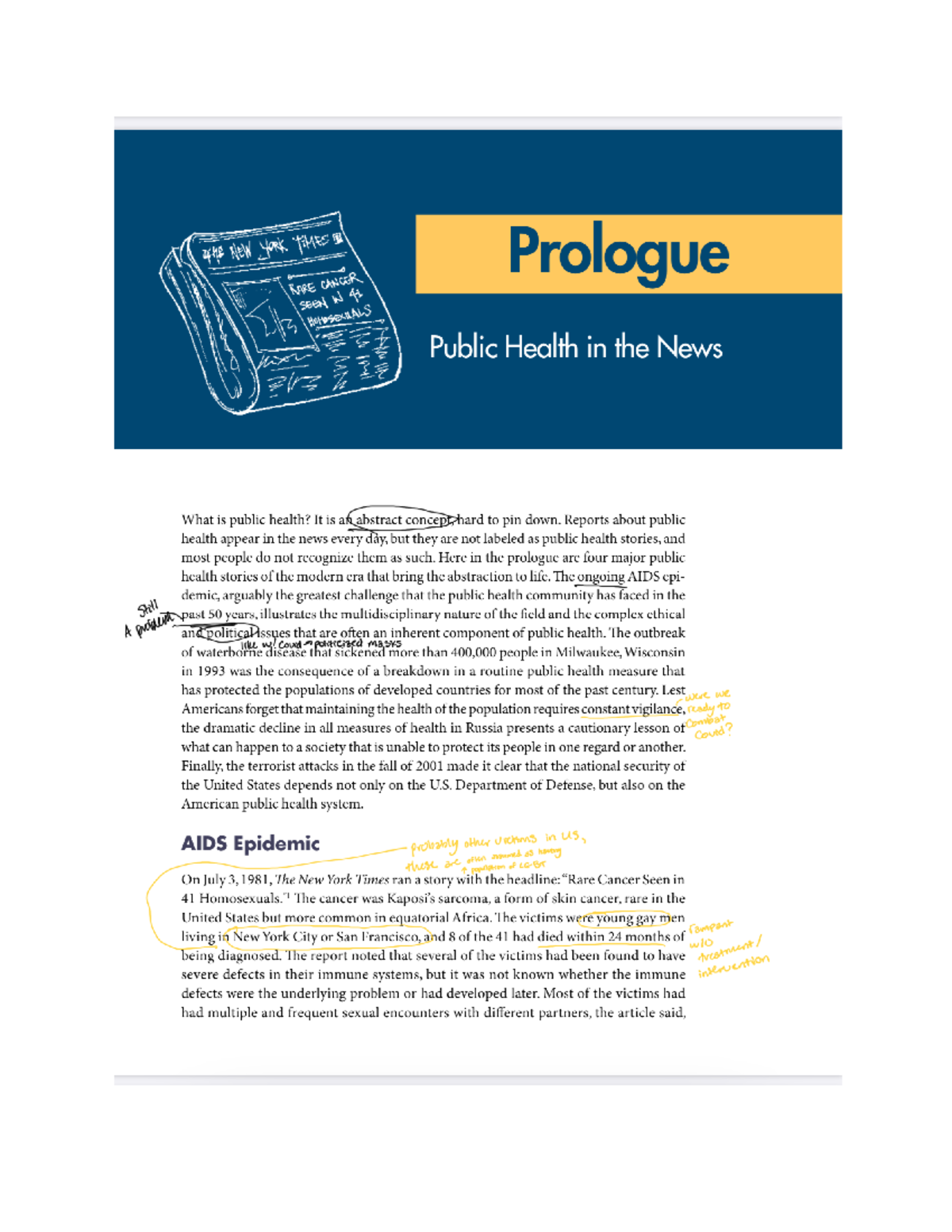 Prologue + Ch 1 Reading - PH 101 - Studocu