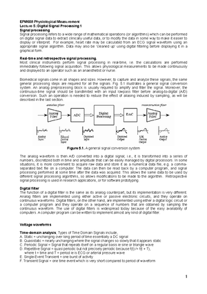 Lecture 11 - Respiratory Measurement 2 - EPM608 Physiological Measurement Lecture 11 ...