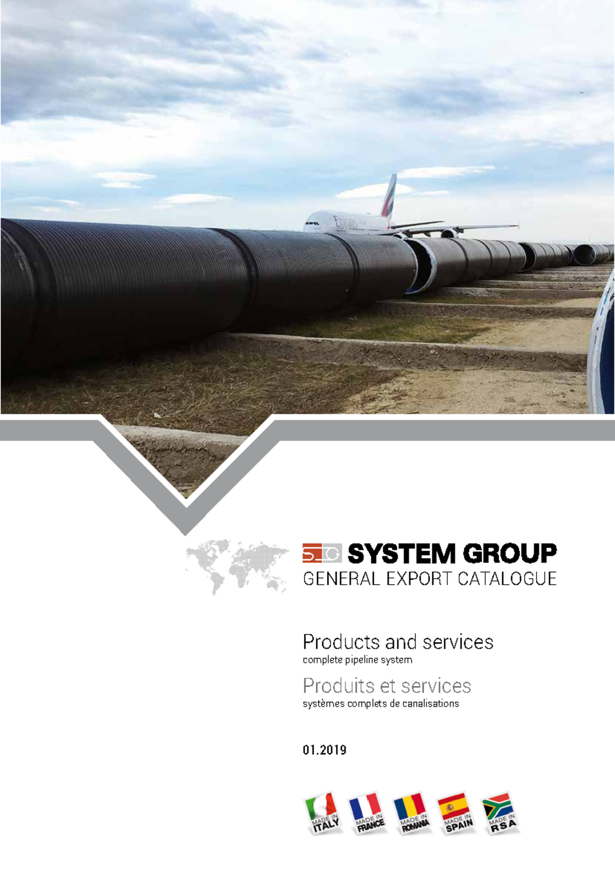 Catalogo Export 01.2019 DF - Products and services complete pipeline ...