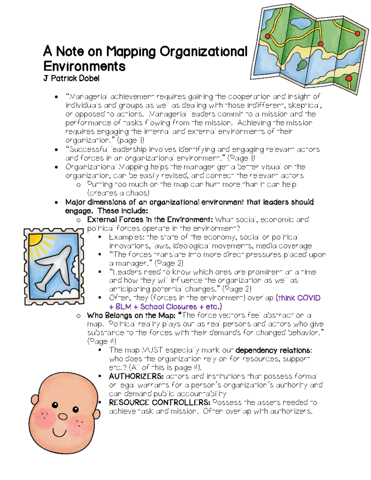Dobel- Mapping Org Environments - A Note on Mapping Organizational ...