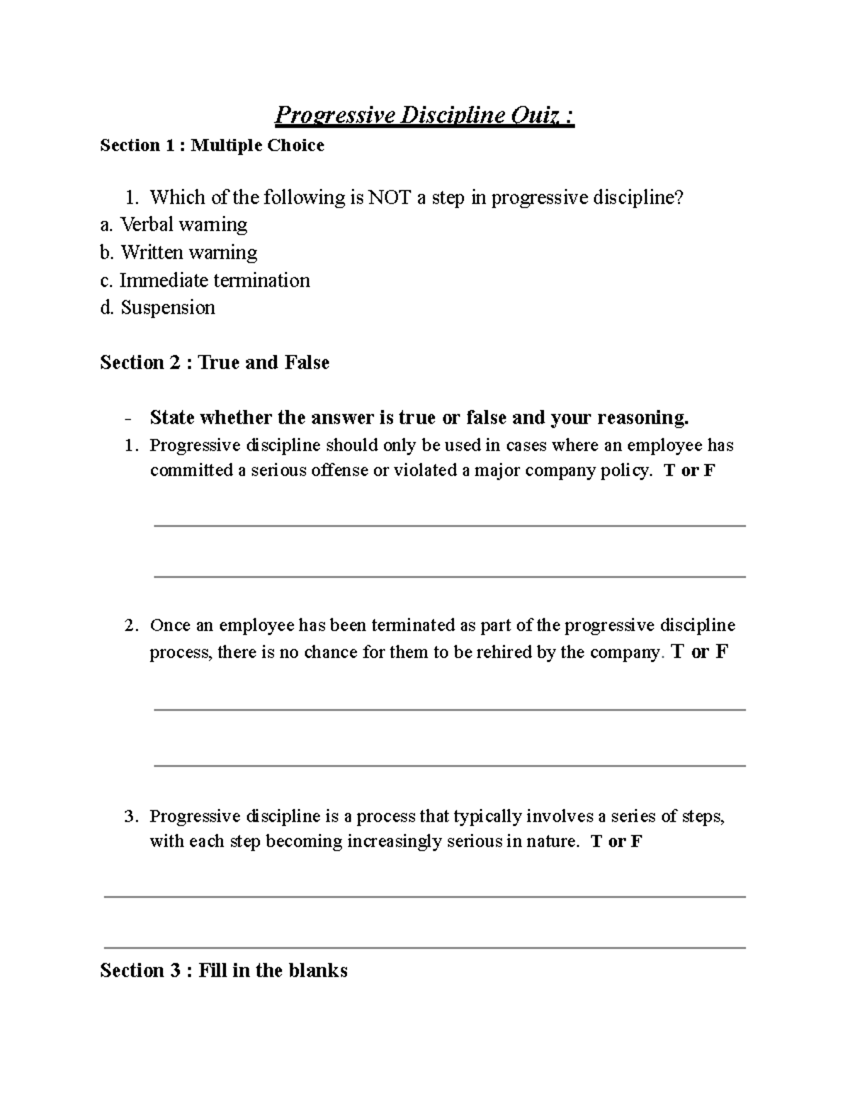 Progressive Discipline Quiz Which Of The Following Is NOT A Step In progressive-discipline-quiz-which-of-the-following-is-not-a-step-in