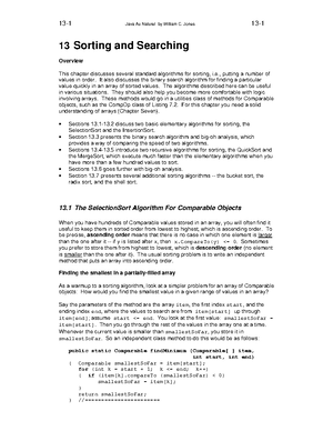 Ch8-Sorting and Searching - 8 Sorting and Searching If you keep proving stuff that others have ...