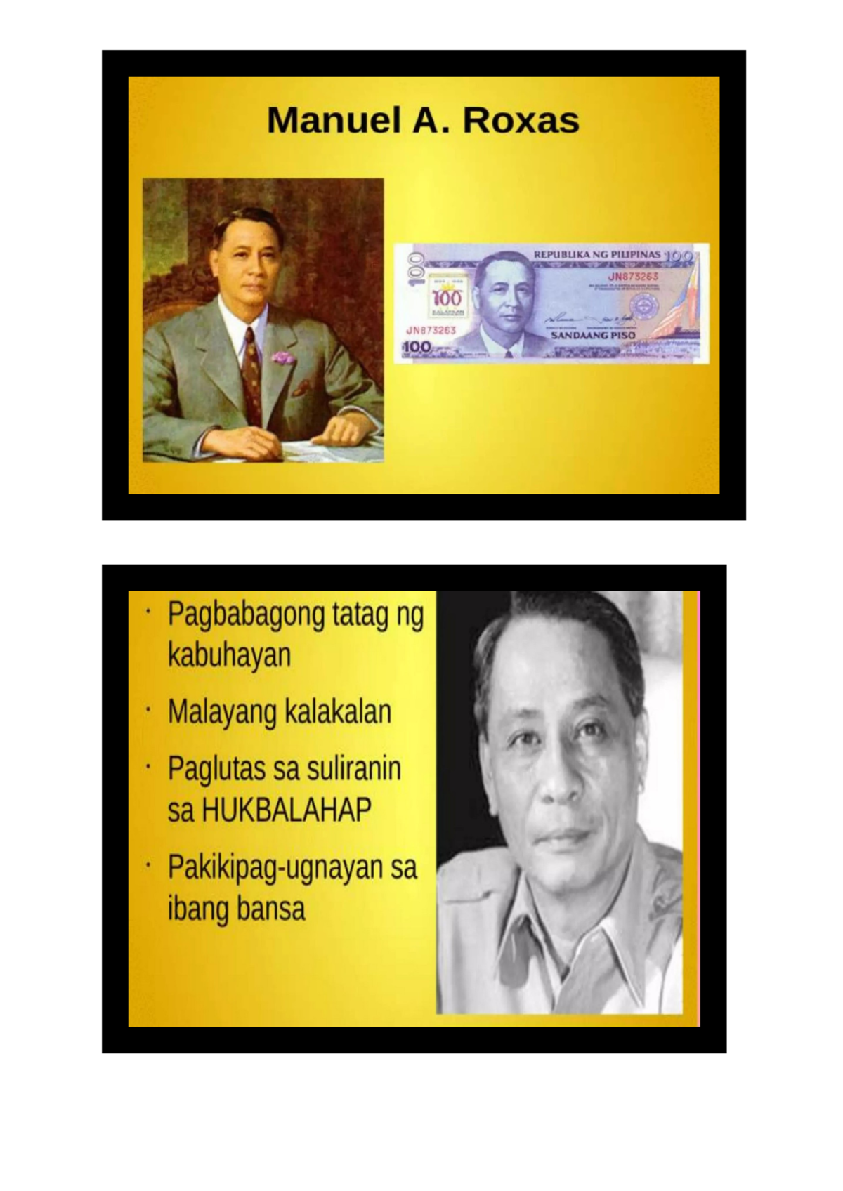 Mga pangulo ng ikatlong republika 1 - Education - Studocu