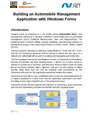 Assignment 01 Member Management - Assignment 01 Building a Member Management Application with ...