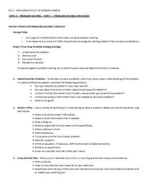 MMW Problem Solving and Reasoning - BACHELOR OF PUBLIC ADMINISTRATION ...