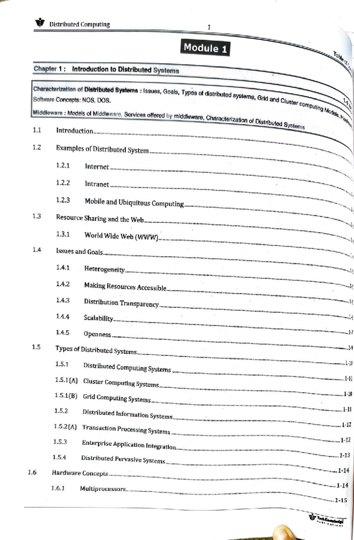 Distributed computing tech knowledge - Computer Engineering - Studocu