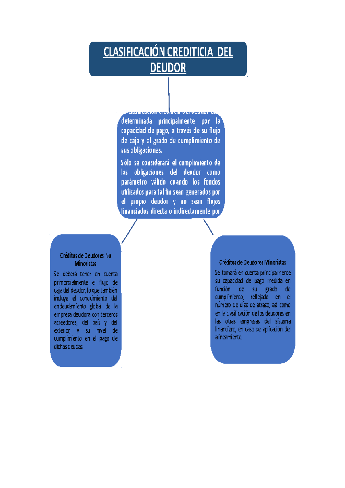 Clasificacion Crediticia DEL DEUDOR - La clasificación crediticia del ...