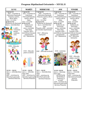 Proiect Activitate Extracurriculara - PROIECT ACTIVITATE ...