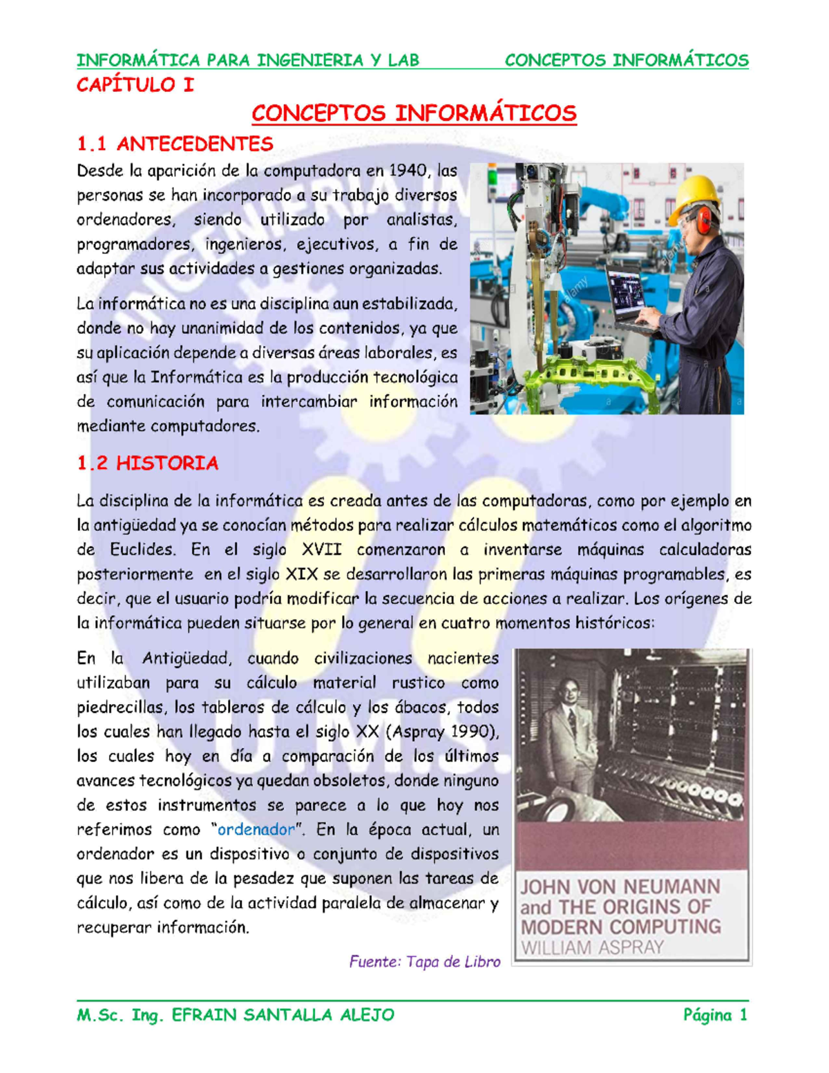 1 Conceptos Informaticos-2023 INF 1 - Informática - Studocu